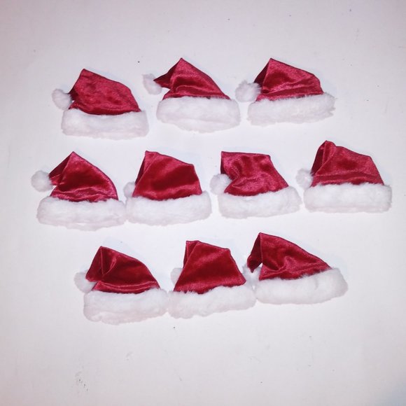 Bath & Body Works | Holiday | Set Of Mini Santa Hats Christmas Decor ...